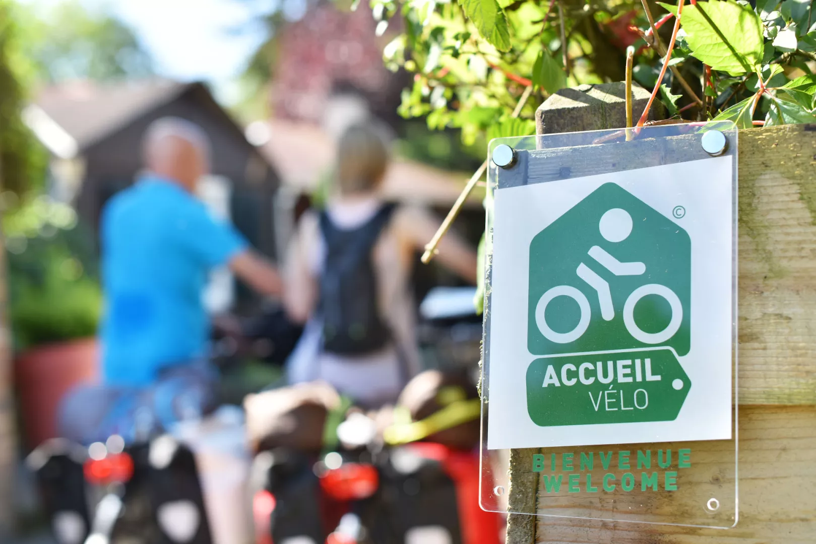 Join "Accueil Vélo" network